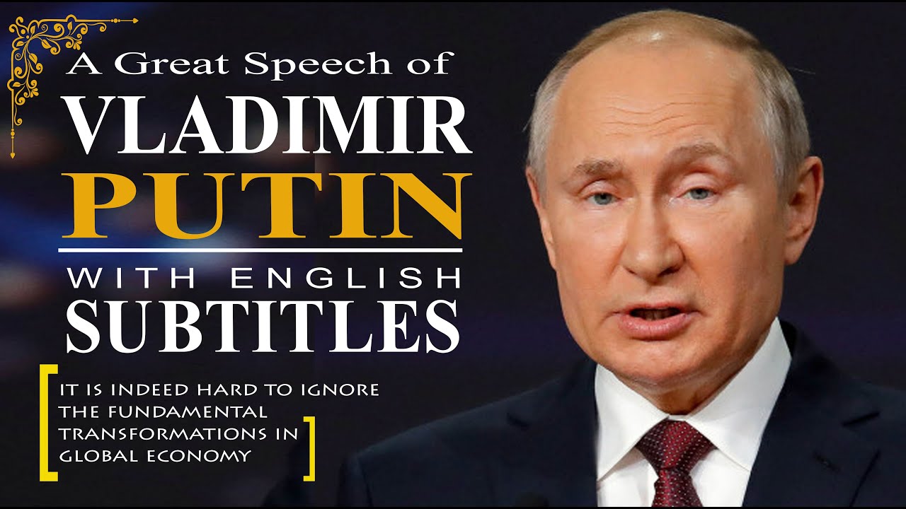 Special Address by President Vladimir Putin | Great English Speeches ...