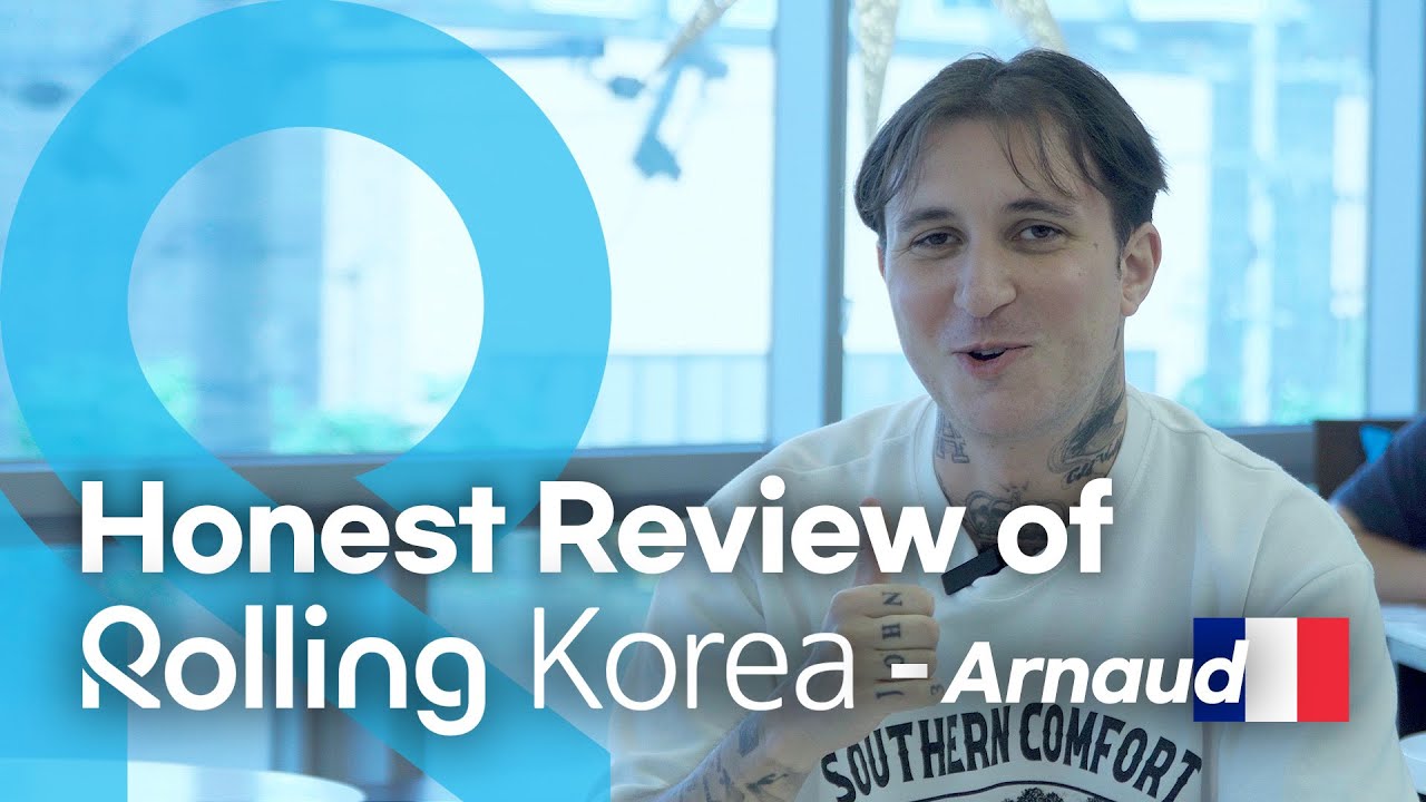 [Student Interview #17] How was learning Korean in Rolling Korea? Arnaud QnA - YouTube