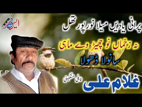 Na Zakhma No Cher Wy Mahi | Ghulam Ali Tahli Mangeni | Mela Noor Pur Thal