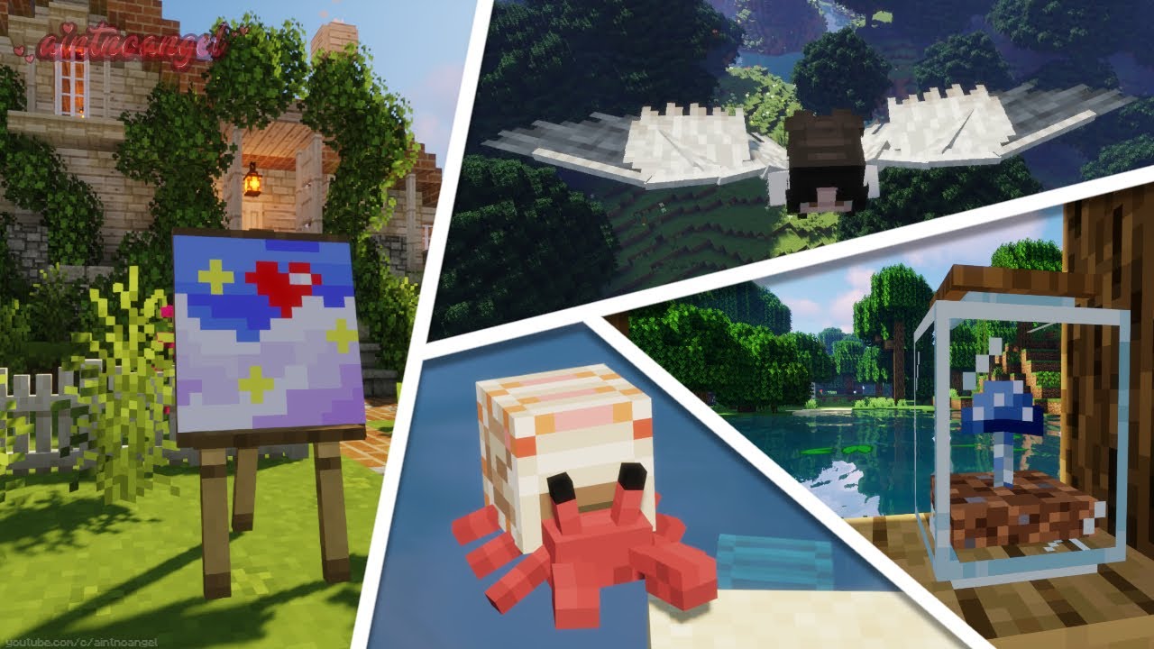 Cute Minecraft Mods you NEED to try ASAP! 🦀🎨 - YouTube