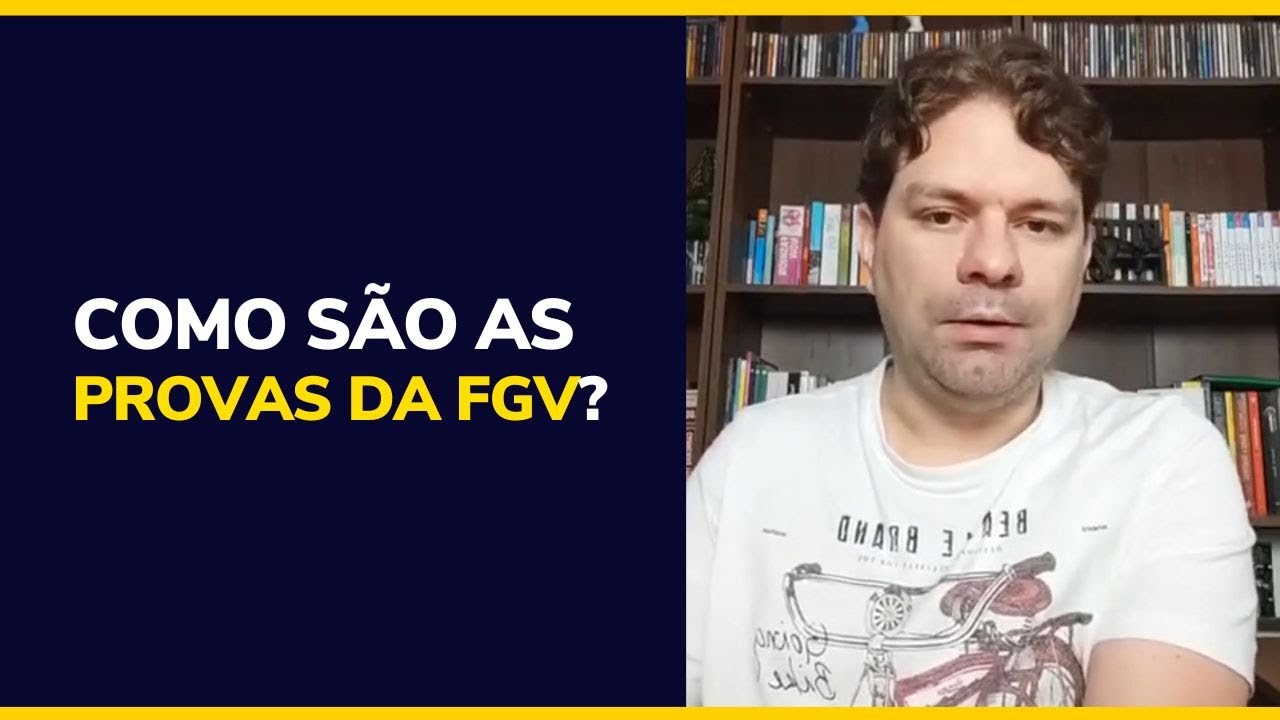 COMO SÃO AS PROVAS DA FGV? - YouTube