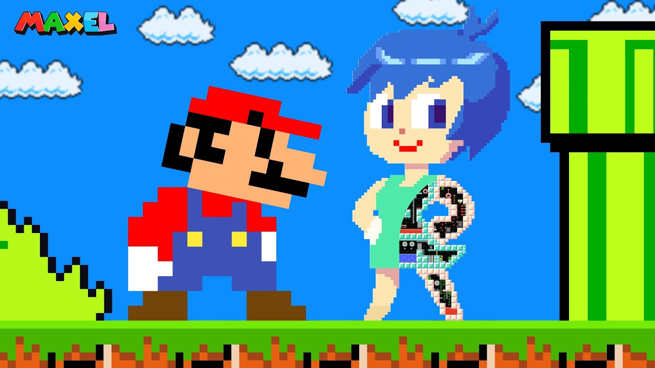 MAXEL: Mario and Tiny Joy Inside Out Maze - YouTube