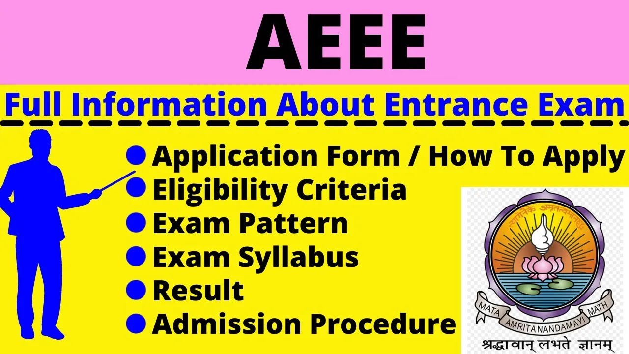 All About AEEE: Application (Released), Eligibility, Pattern, Syllabus ...