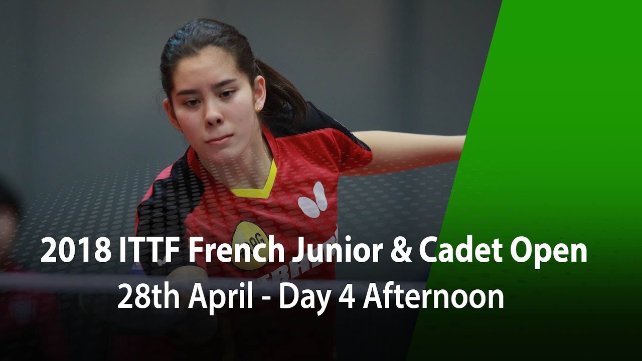 2018 French Junior & Cadet Open - Day 4 Afternoon - YouTube