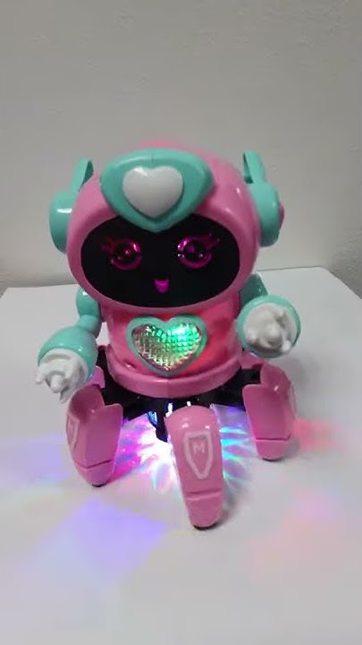 танцующий робот розовый Nina Robot - YouTube