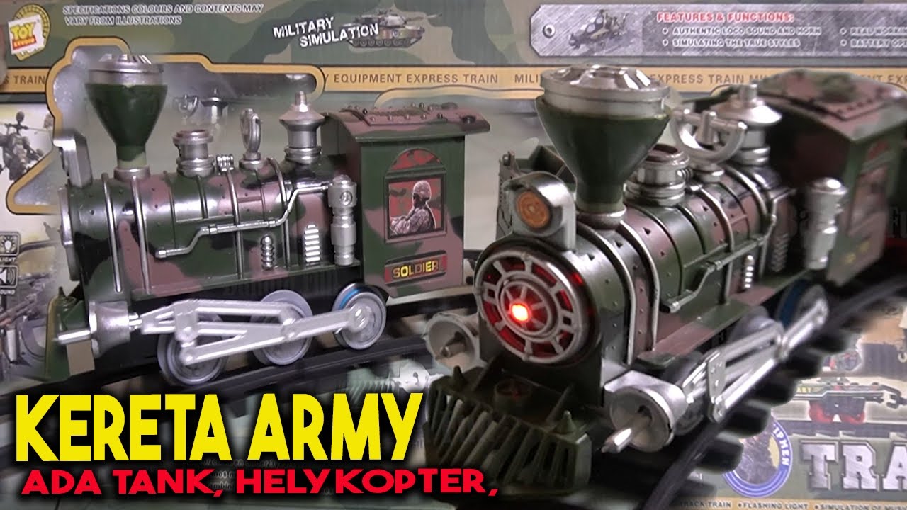 Kereta Militer Army, Angkut Pesawat, Angkut Tank, Angkut Batu Bara ...