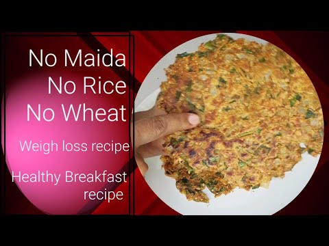 How to make a healthy breakfast recipe with ragi pindi(finger millet ...