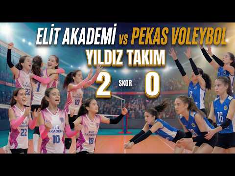 ELİT AKADEMİ VS PEKAS VOLEYBOL - YILDIZ TAKIMI 