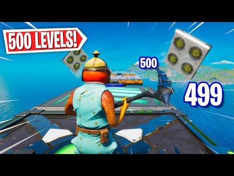 This NEW 500 LEVEL Deathrun is Insane! (Fortnite Creative Mode) - YouTube