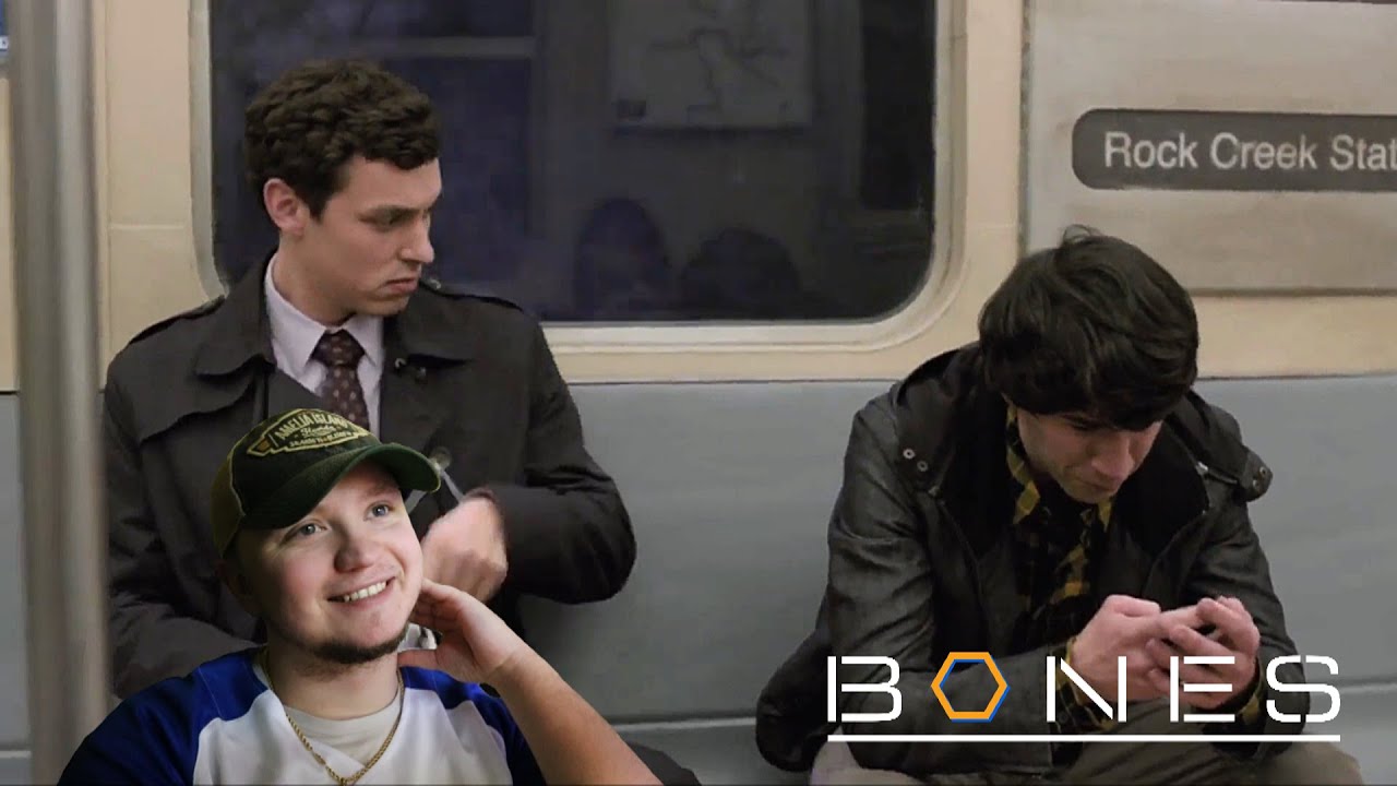 Bones S5E15 'The Bones on the Blue Line' REACTION - YouTube