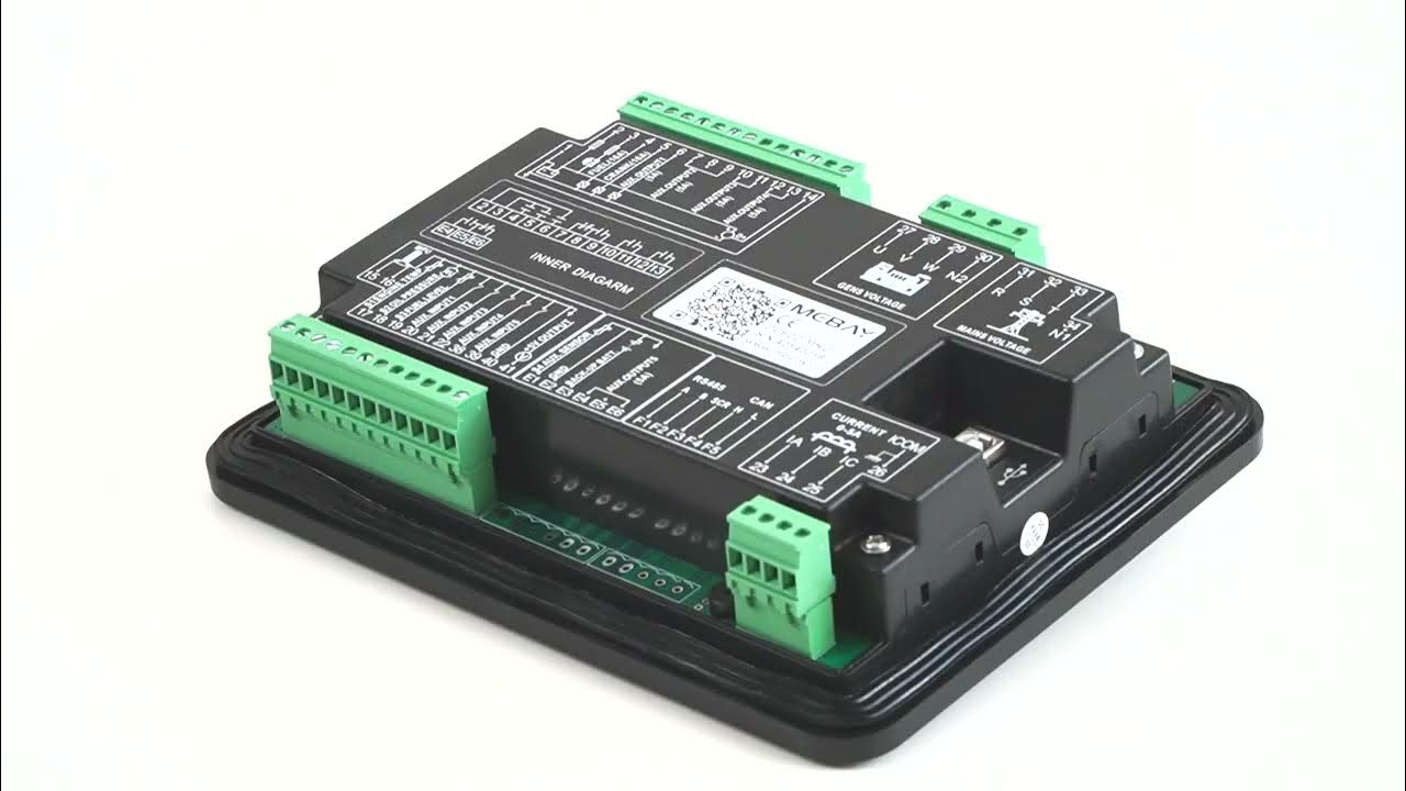 MEBAY DC60D Automatic Generator Controller - YouTube