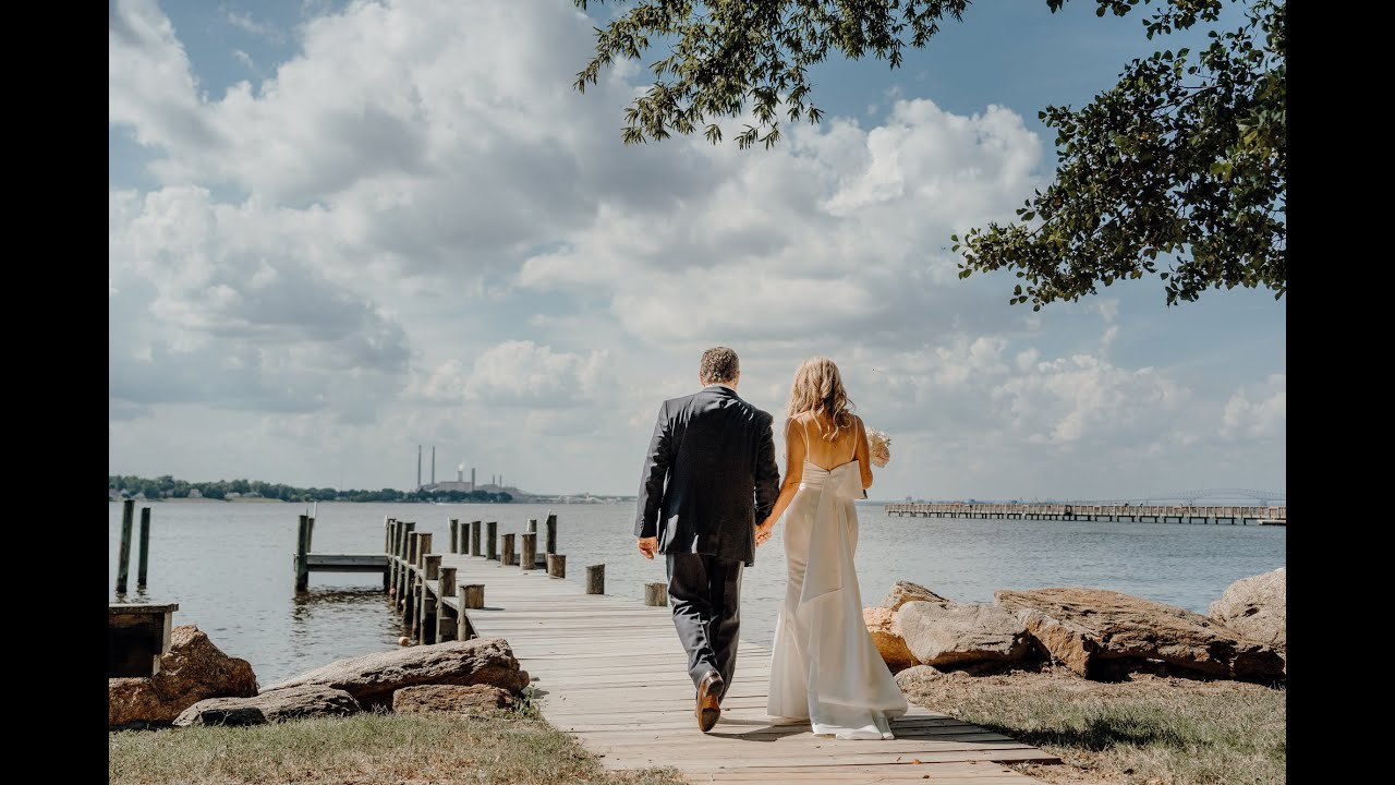 Kurtz Beach, Pasadena, Maryland Wedding - YouTube