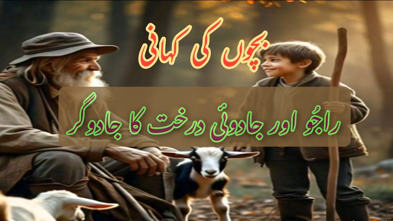 Raju or jadui darakht ka jadugar, #kidsstories #cartoon #aivideo # ...