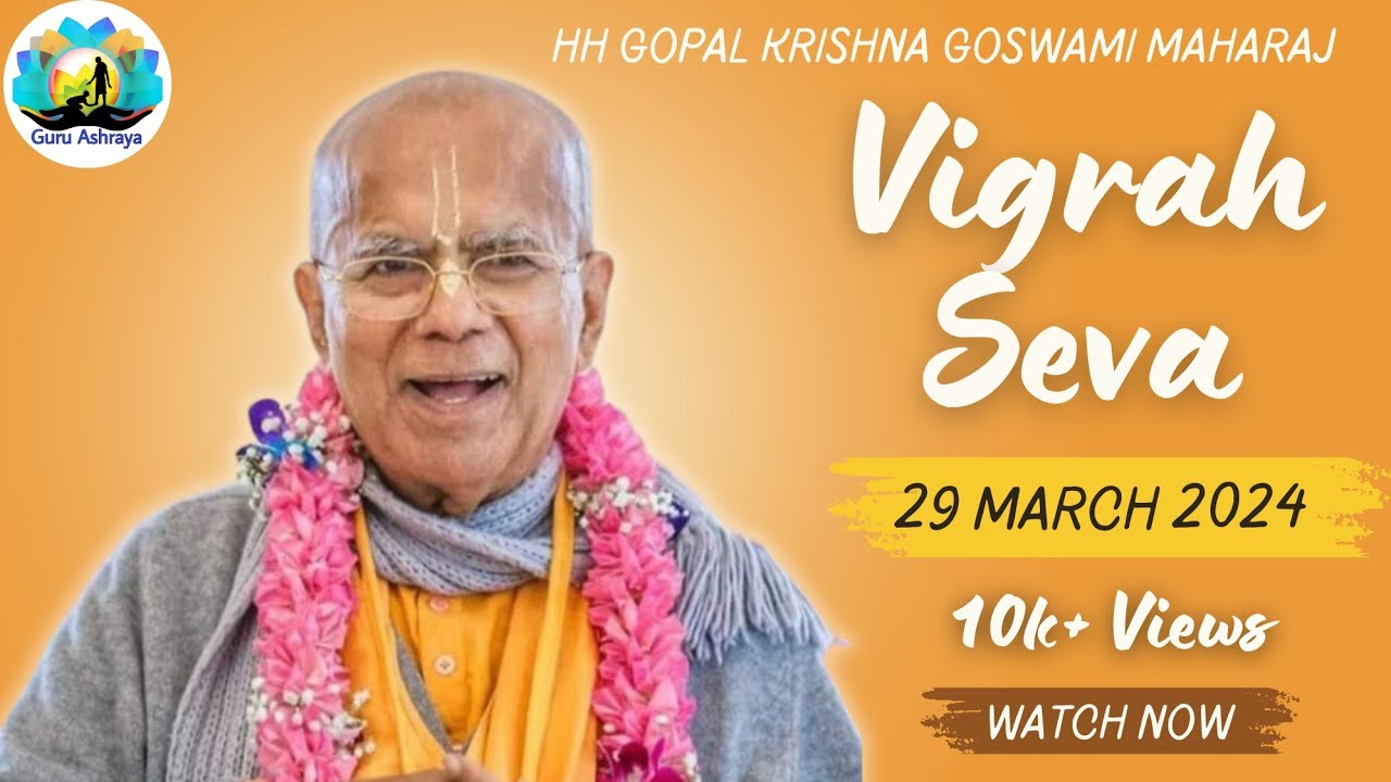 Vigrah Seva 29th March 2024 - YouTube