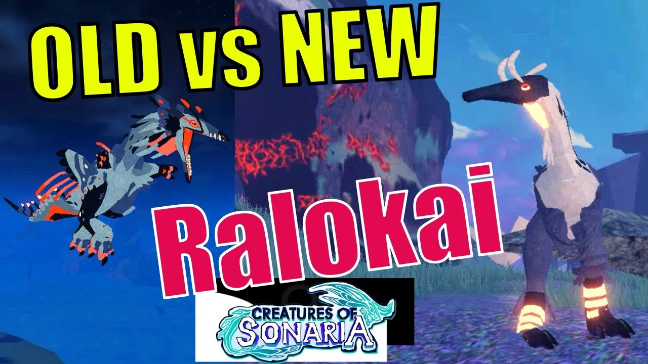 Creatures Of Sonaria Ralokai Redesign! - YouTube