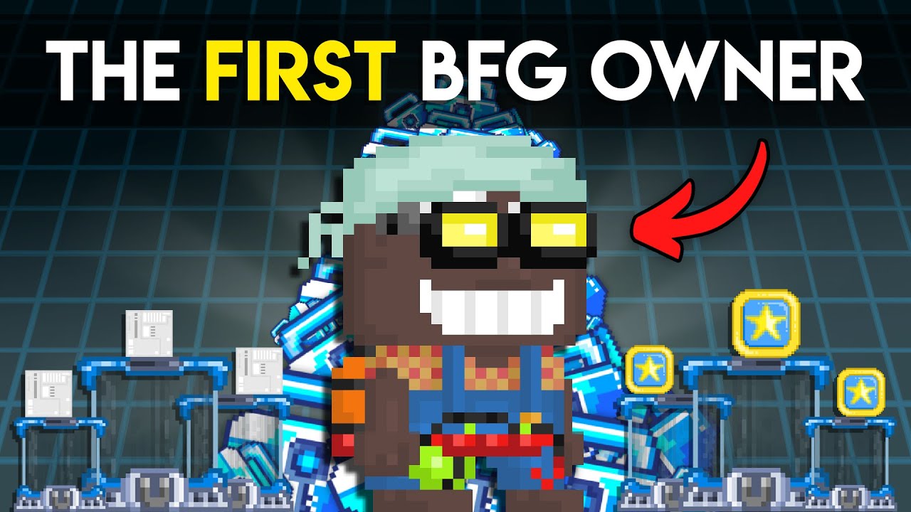 The History of Growtopia's BFG Worlds - YouTube