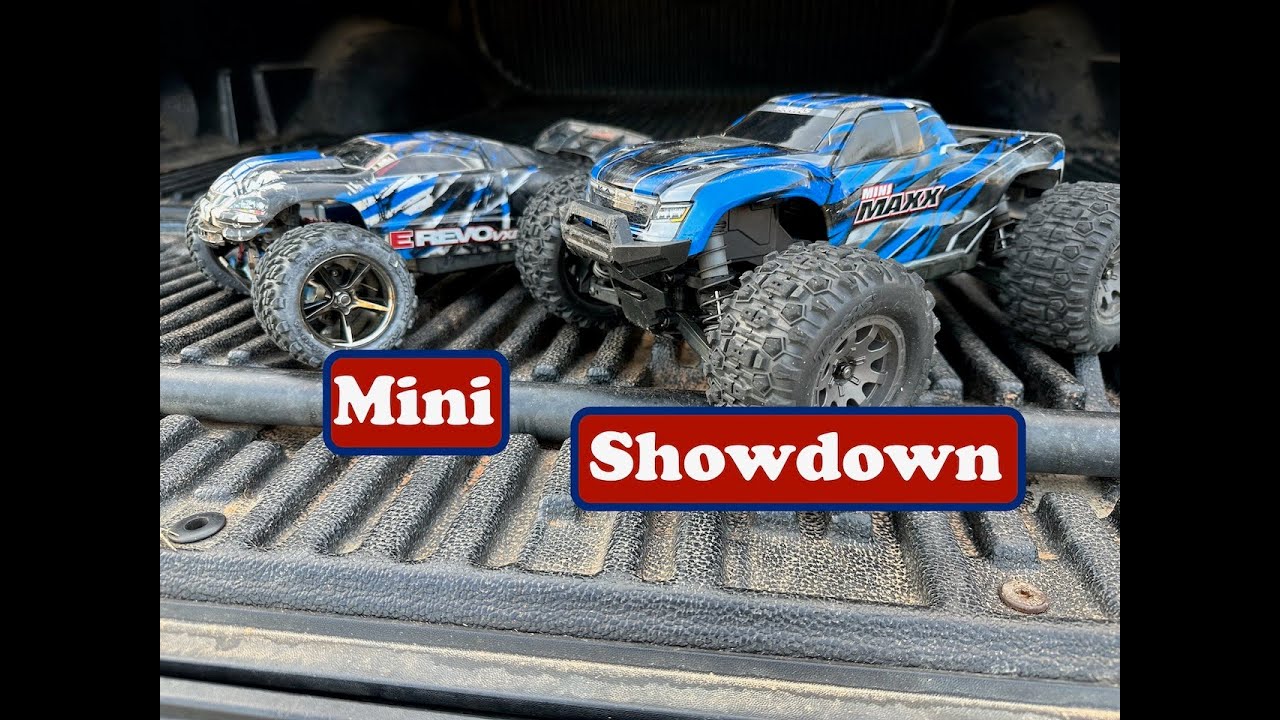 Traxxas Mini ERevo VS Mini Maxx - YouTube