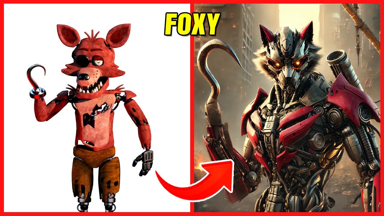 Five Night At Freddy's As Transformers + Guess The Five Night At Freddy ...