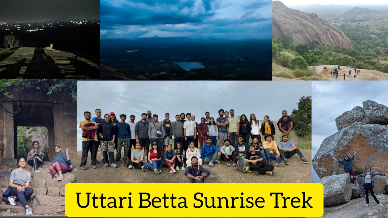 Uttari Betta Sunrise Trek | Things to do in Bangalore | Group Trek # ...