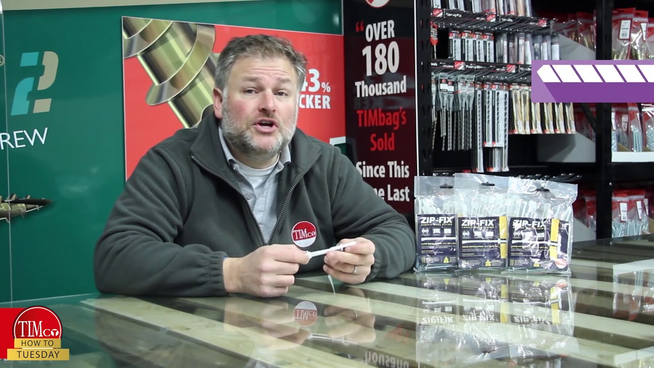 How to use Timco Zip-Fix Rapid Installation Ceiling & Wall Fixings ...