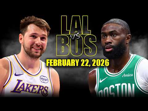 Los Angeles Lakers vs Boston Celtics Full Game Highlights – February 22, 2026 | NBA Season