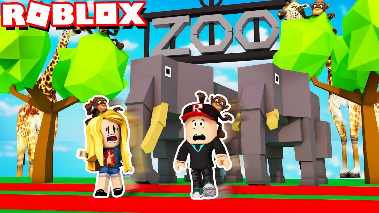 UCIEKAMY Z ZOO W ROBLOX! (Roblox Zoo Obby) - Vito i Bella - YouTube