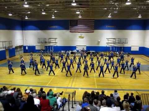 Carmichael Middle School Dance Team Performance Dance - YouTube