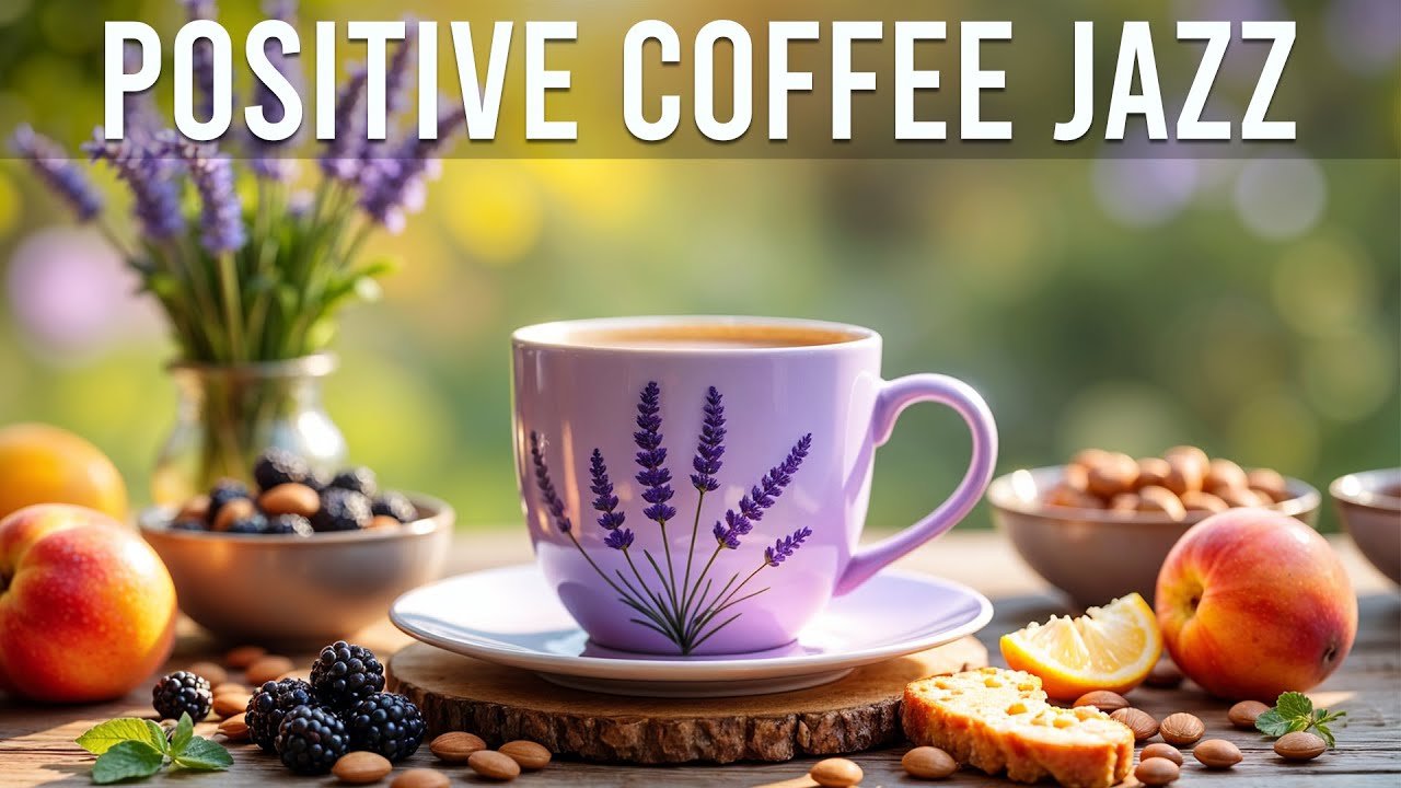 Positive Coffee Jazz ☕ Upbeat Bossa Nova & Instrumental Jazz Cafe Music ...