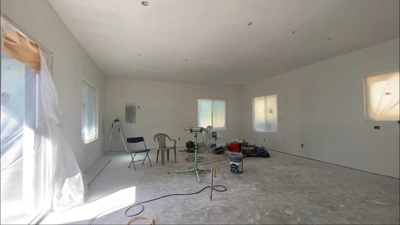 Drywall Priming Update - THE ADU PROGRESS EXPERIENCE - YouTube