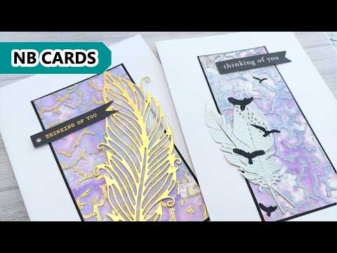 Silver or Gold?✨ Two Stunning Cards from One Textured Background! [2026/101]