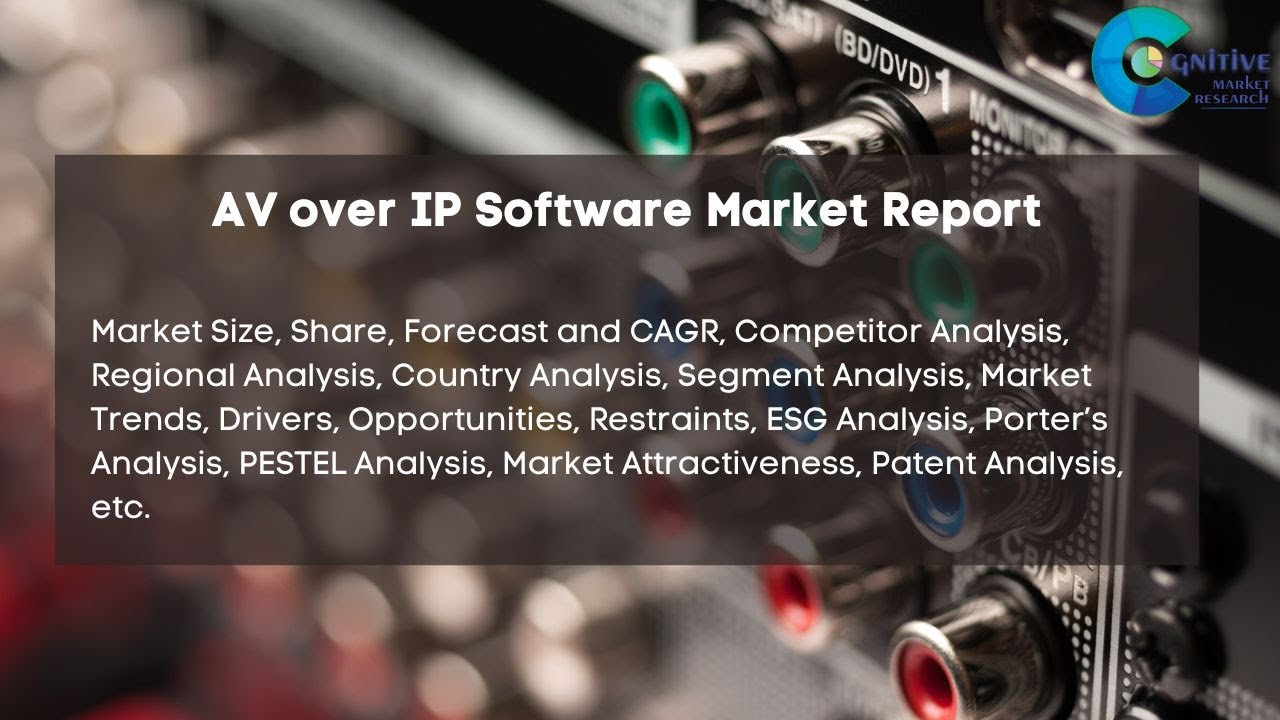 AV over IP Software Market Report 2024 | Forecast, Market Size & Growth ...