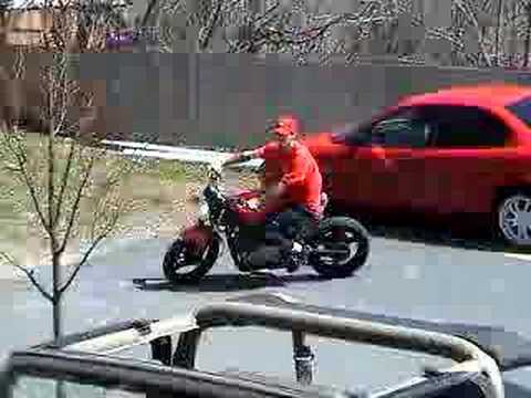 2003 custom gs500 bobber - YouTube