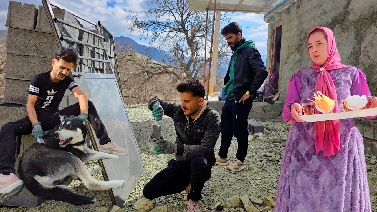 Nomadic Life: Building a Nomadic Kitchen with Friends | The Spirit of Nomadic Life 👩‍ ️‍👨🏡 - YouTube