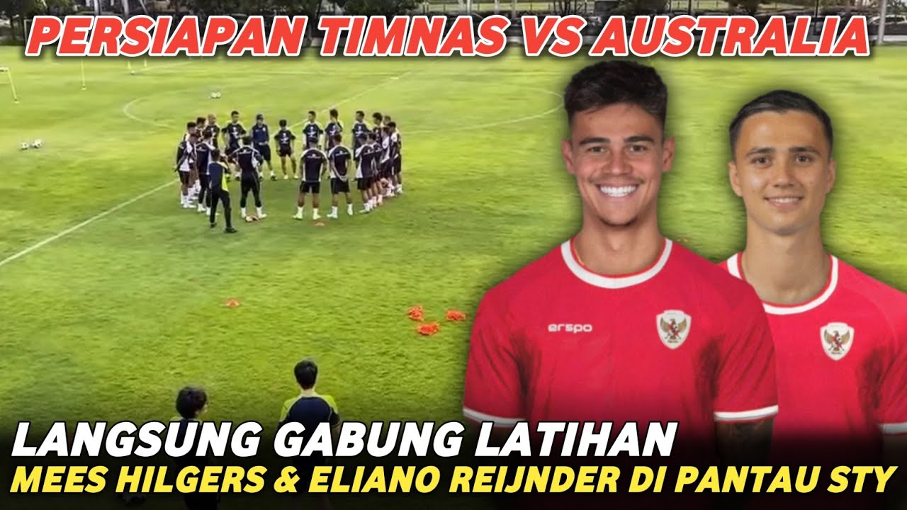 LANGSUNG GABUNG LATIHAN TIMNAS INDONESIA😱 First Training Mees Hilgers ...