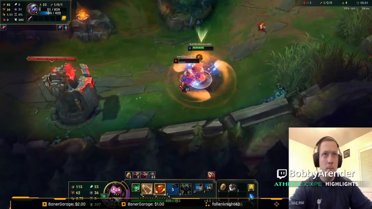 Highlights from a couple of my League games - YouTube