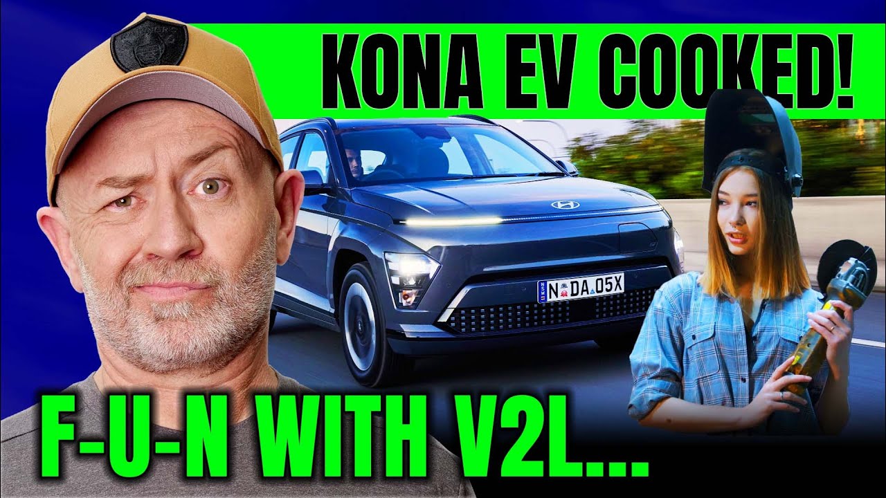 Kona Electric cooked! (Death by V2L, in the name of science.) | Auto ...