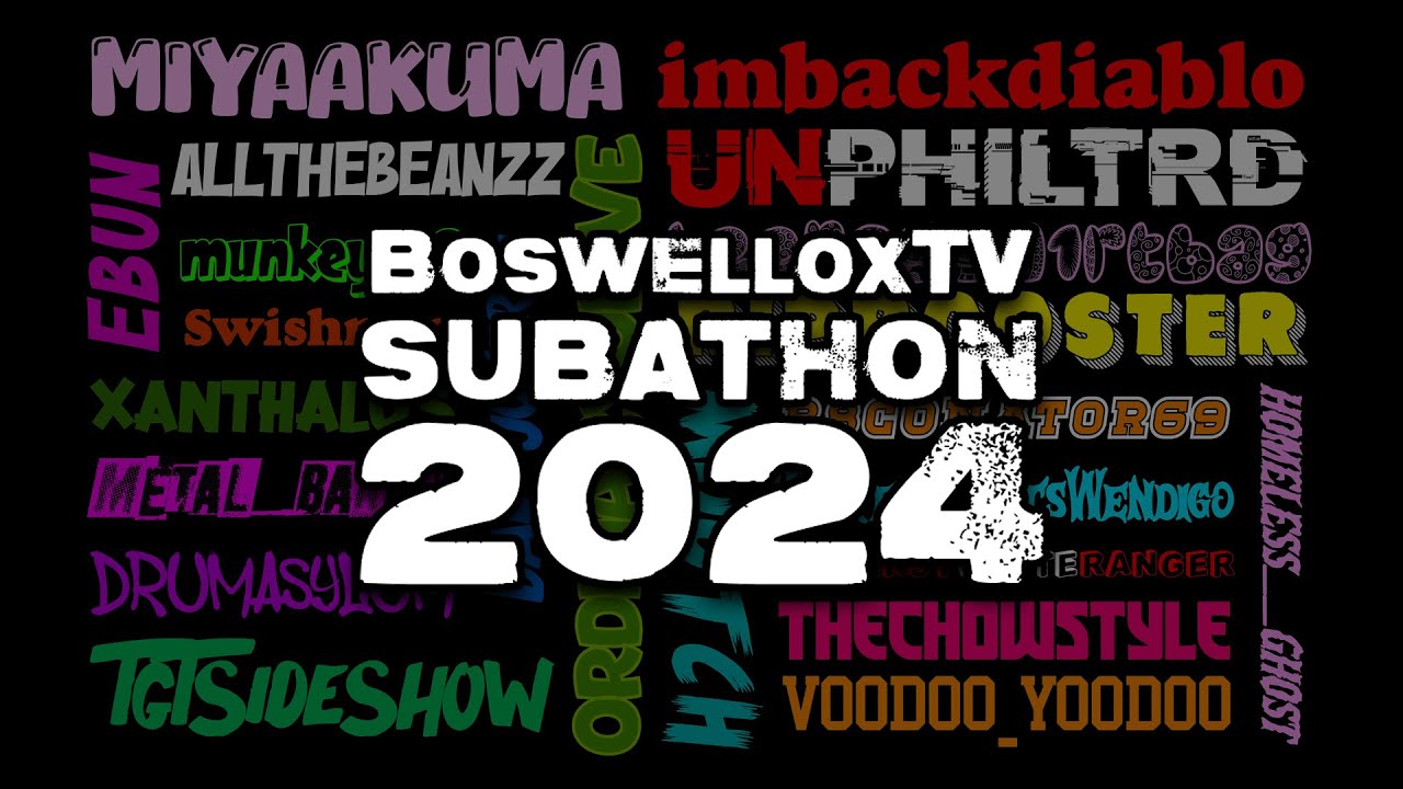 Subathon 2024 Highlights | 12 hour stream! - YouTube