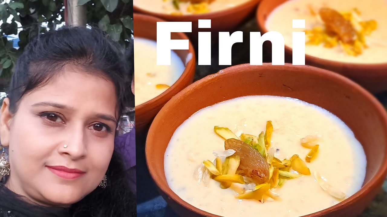 Firni Recipe 😋 |how to make Firni |Restaurant style Firni Recipe #tasty ...