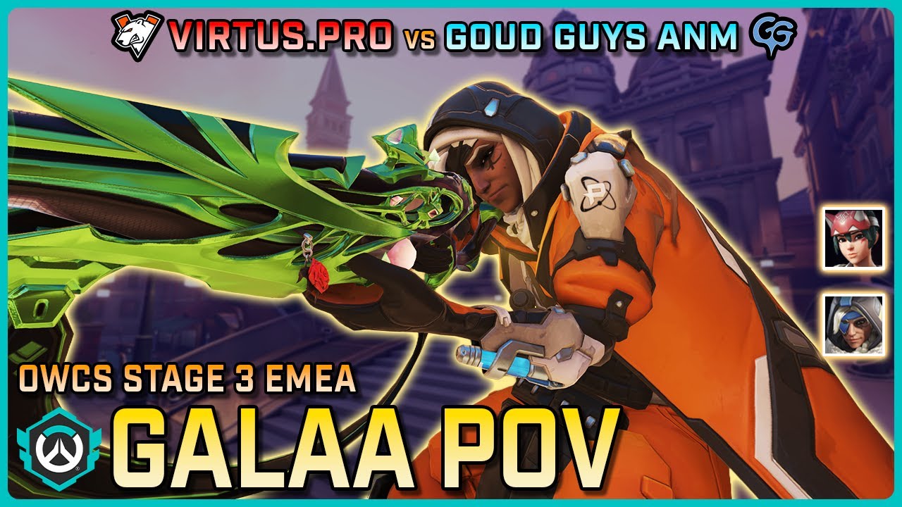 [ Galaa ] AMAZING Ana | Virtus.Pro vs GoudGuys ANM | OWCS EMEA Stage 3 ...