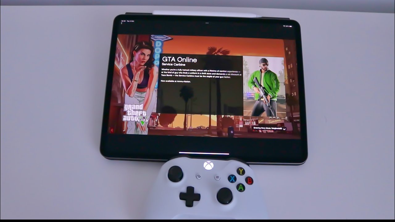 GTA V in IPad Pro M2 - Super Fast Experience - YouTube