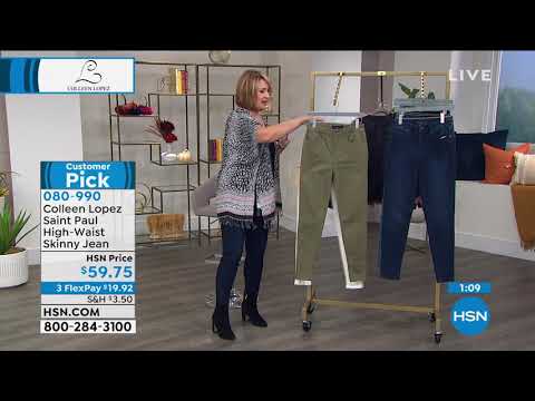 Colleen Lopez Saint Paul HighWaist Skinny Jean  Basic