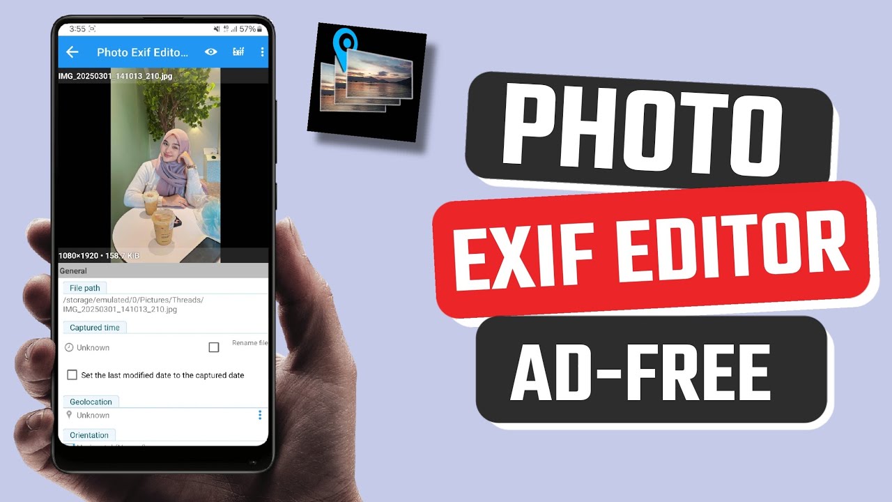 Best Free Photo Exif Editor App for Android - YouTube