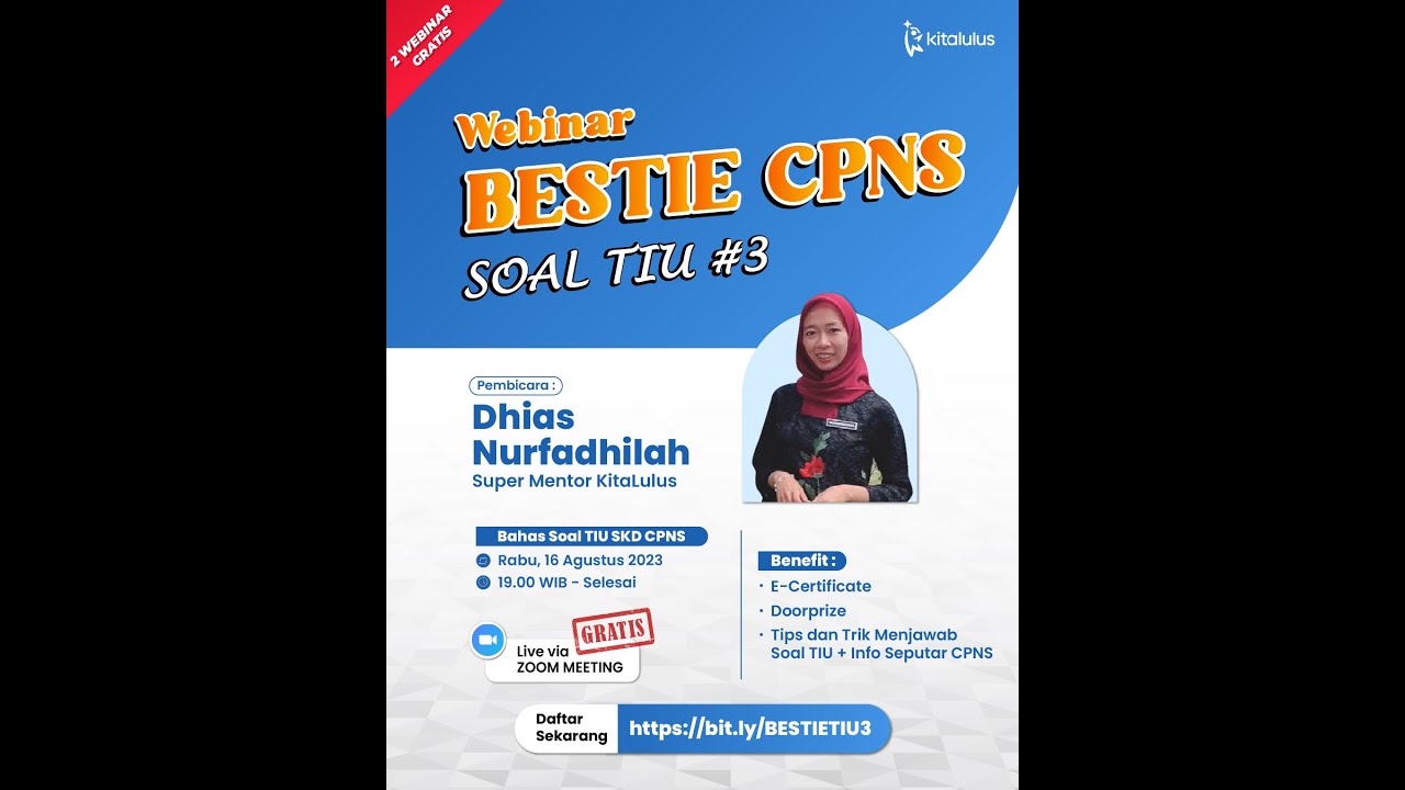 Webinar BESTIE CPNS TIU #3 - YouTube