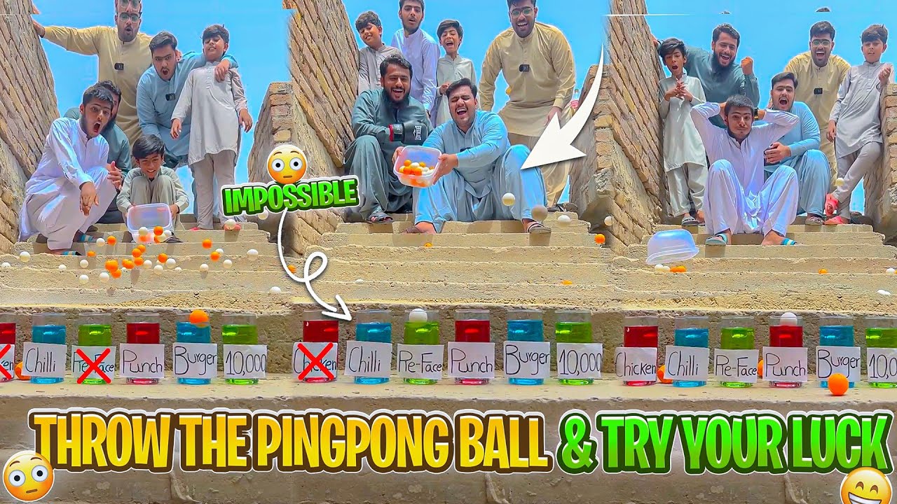 Funny Ping Pong Challenge Wait For End😂😂 - YouTube