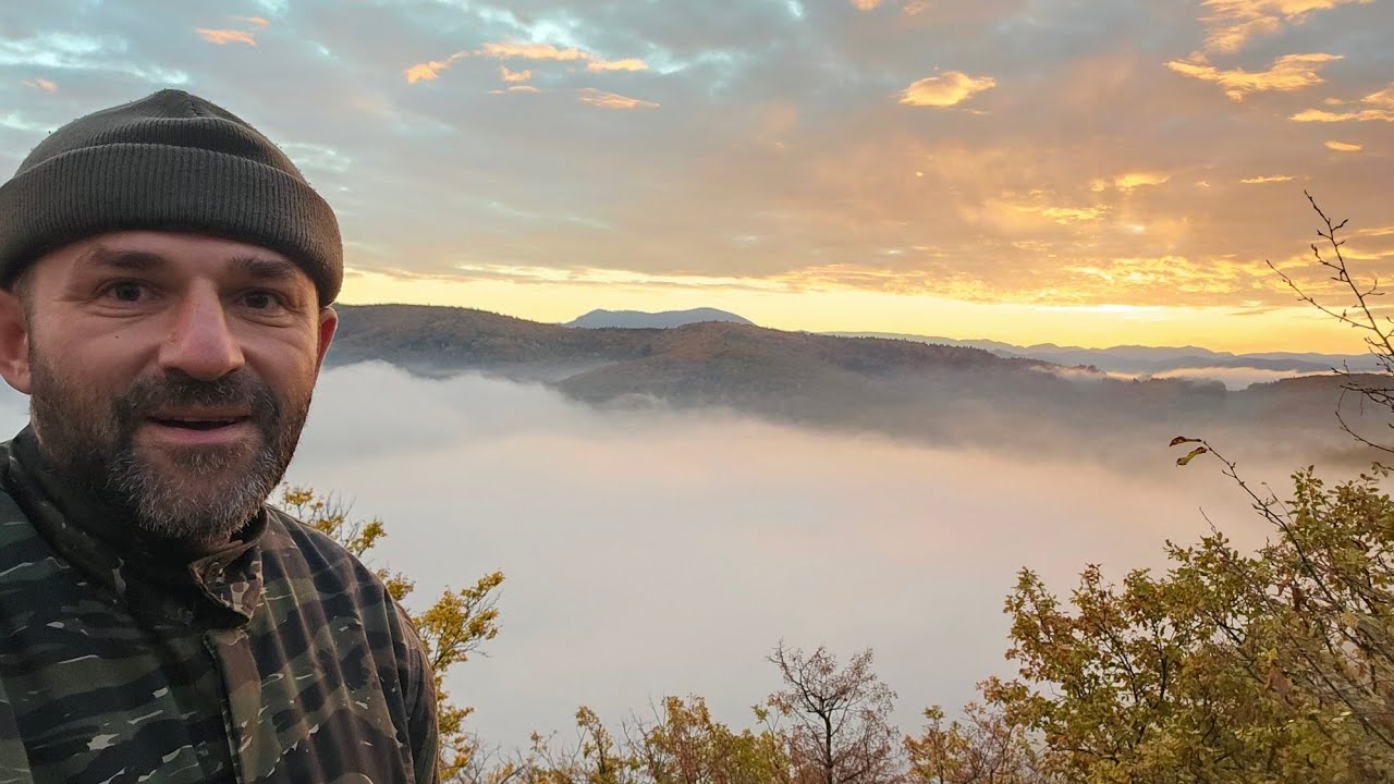 Korytom rieky Váh, časť 12 - zase som nestíhal, nádherná inverzia, noc ...