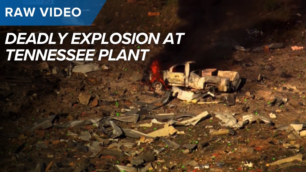 RAW VIDEO: Deadly explosion destroys Tennessee plant - YouTube