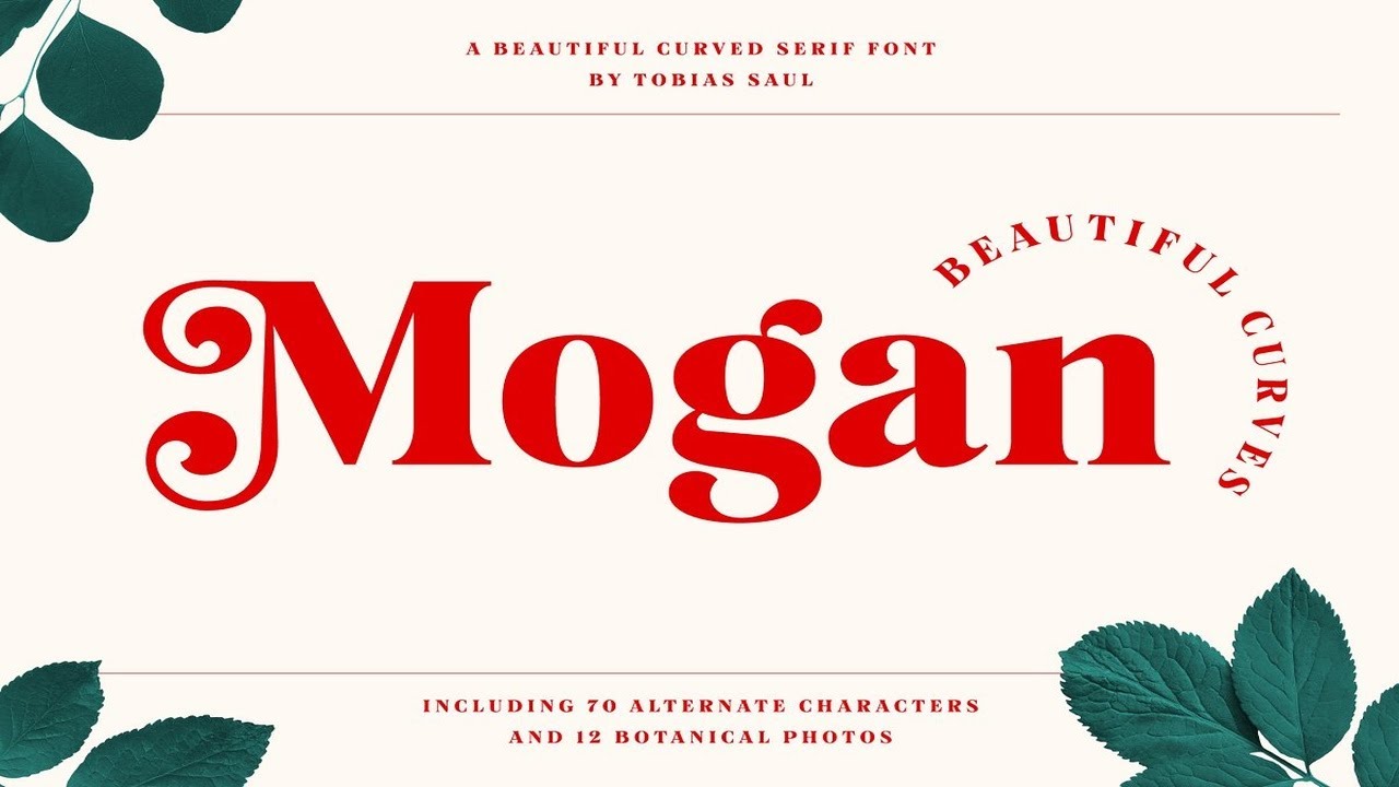 Mogan Serif Font + Extras Free Download - YouTube