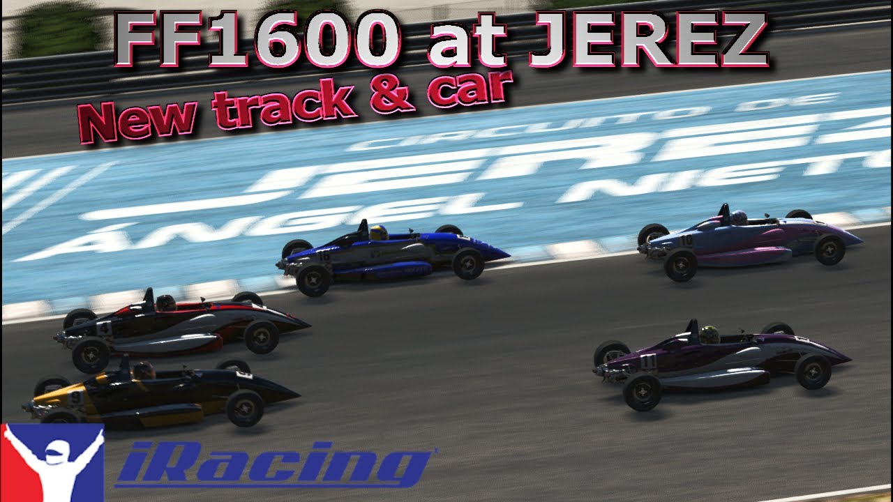 iRacing JEREZ And Ray FF1600 | 5k SOF! | NEW TRACK & CAR - YouTube