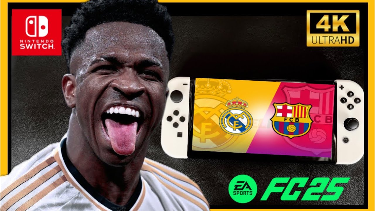 La Liga EA sport fc25 | Real Madrid vs Barcelona fc l Nintendo Switch ...