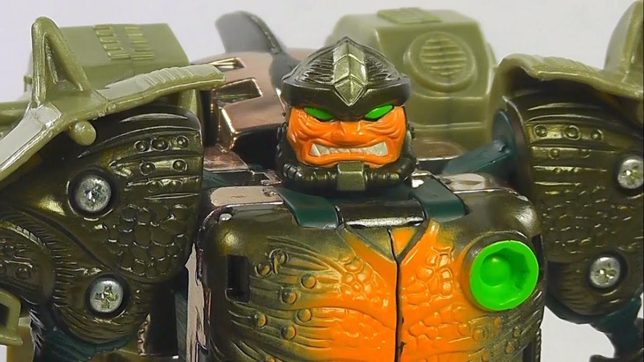 TRANSFORMERS BEAST WARS METALS RHINOX EN ESPAÑOL - YouTube